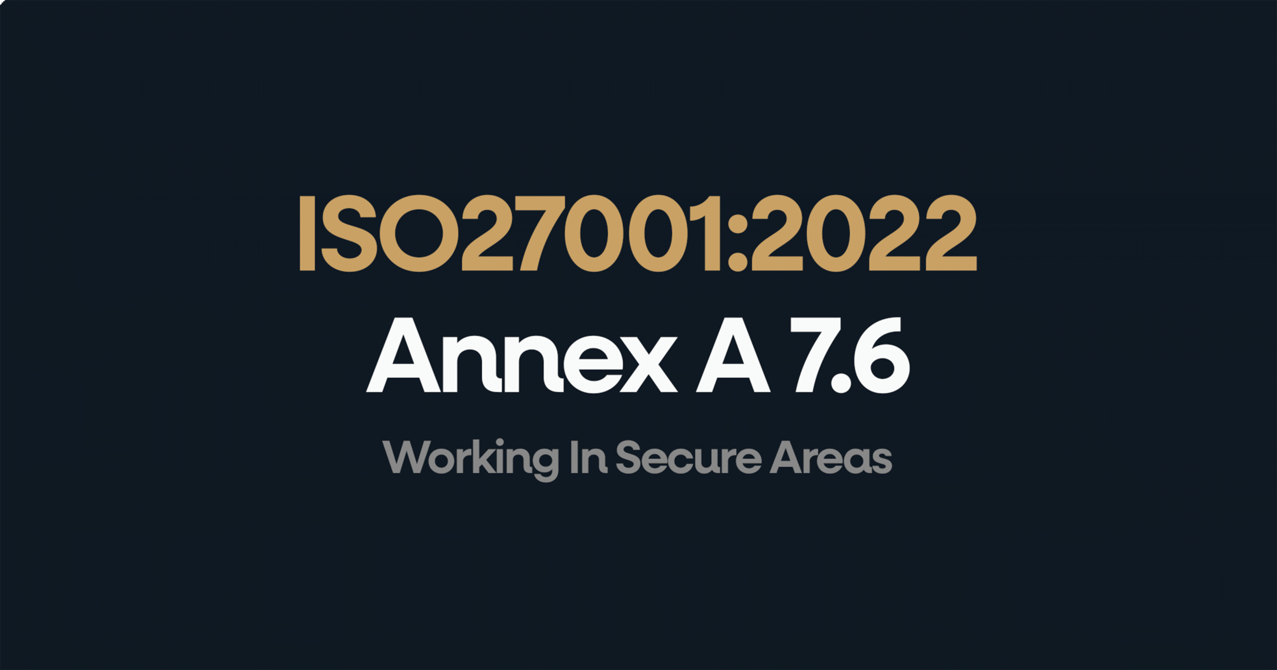 ISO 27001 Annex A 7.6: How to pass the audit