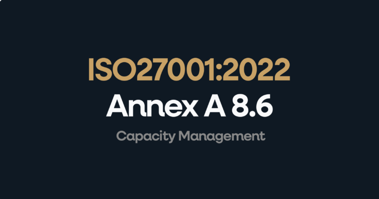 ISO 27001 Annex A 8.6: How to pass the audit